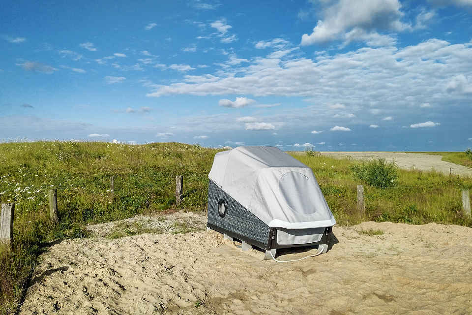 Schlafstrandkorb buchen - buesum-live.de